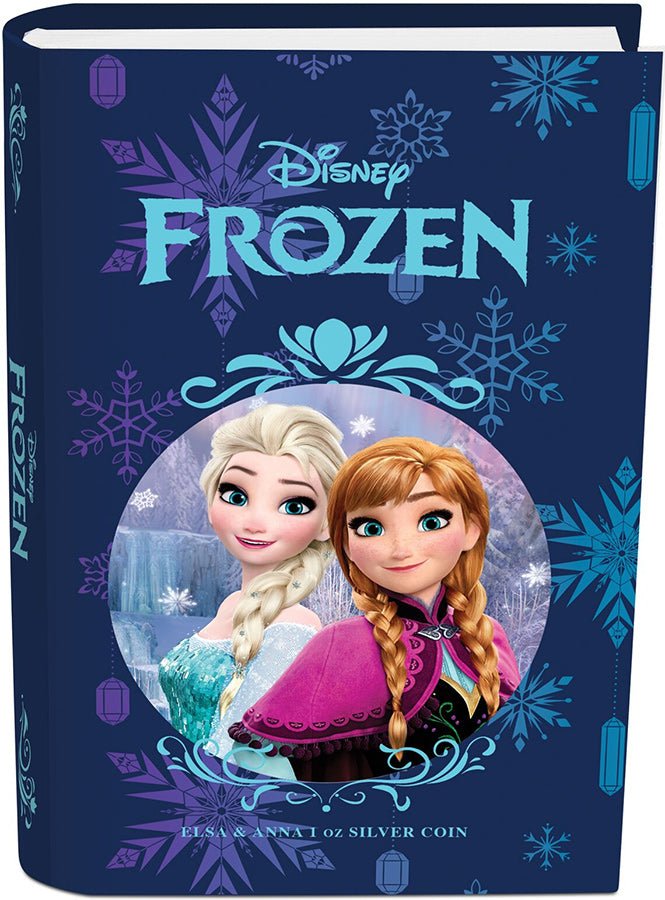 2016 Disney Frozen - Elsa & Anna 1oz Silver Proof Coin | Direct Coins