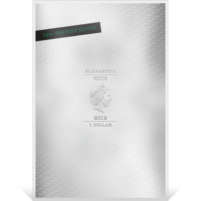 2019 BATMAN Villains - THE RIDDLER 5g Silver Coin Note | Direct Coins