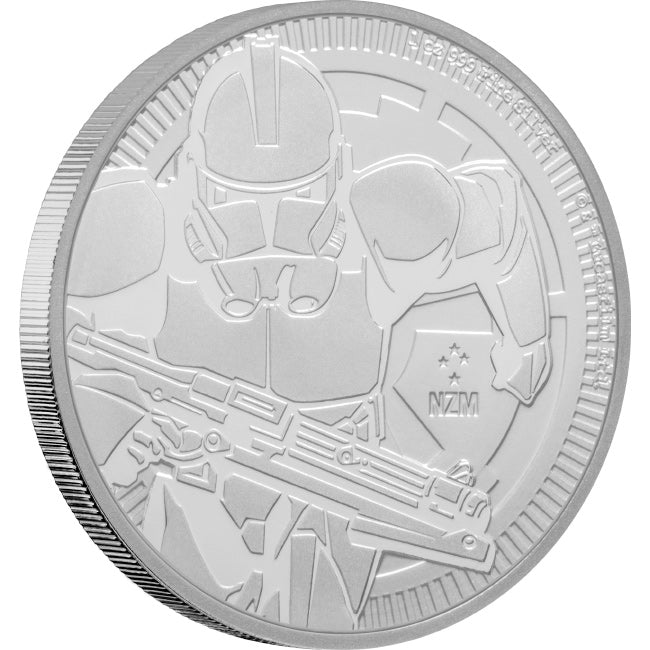 2019 Star Wars - Clone Trooper 1oz Silver Bullion Coin | Direct Coins