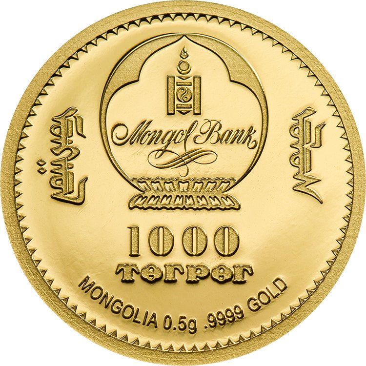 2021 Year Of The Ox 0.5g Gold Proof Coin | Direct Coins