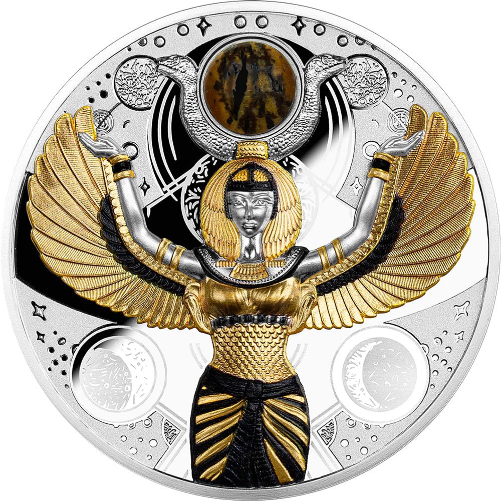 2022 $2 ISIS - The Egyptian Goddess 2oz Silver Proof Coin | Direct Coins