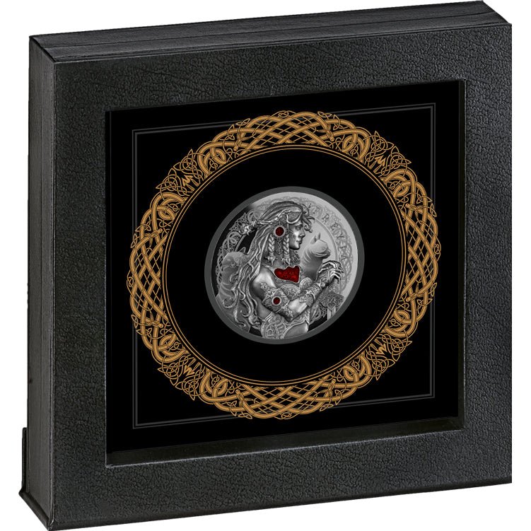 2022 $5 The Goddesses Of Love - Freya 2oz Silver Proof Coin | Direct Coins