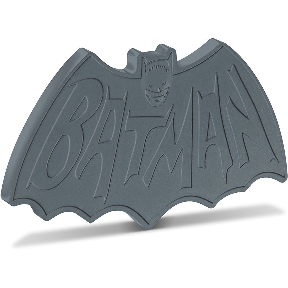 2024 BATMAN 85 Years - 1966 Batman Logo 1oz Silver Coin | Direct Coins