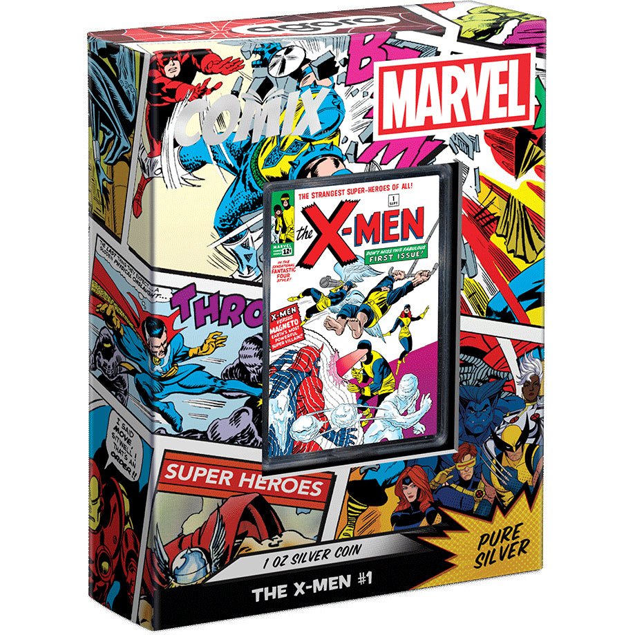 2024 COMIX - Marvel X-Men #1 1oz Silver Coin | Direct Coins