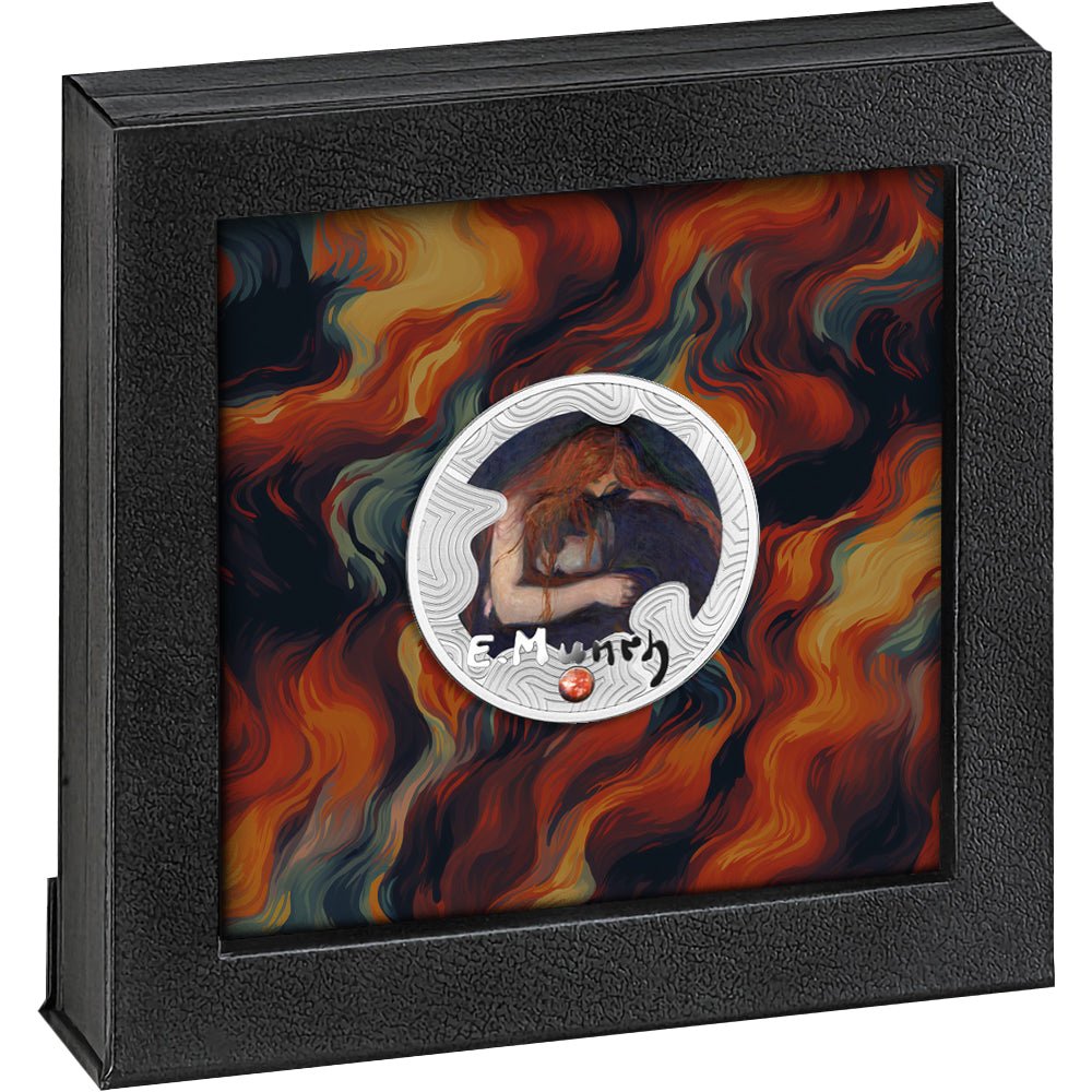 2024 Love & Pain - 160th Anniversary Of Edvard Munch's Birth Silver ...