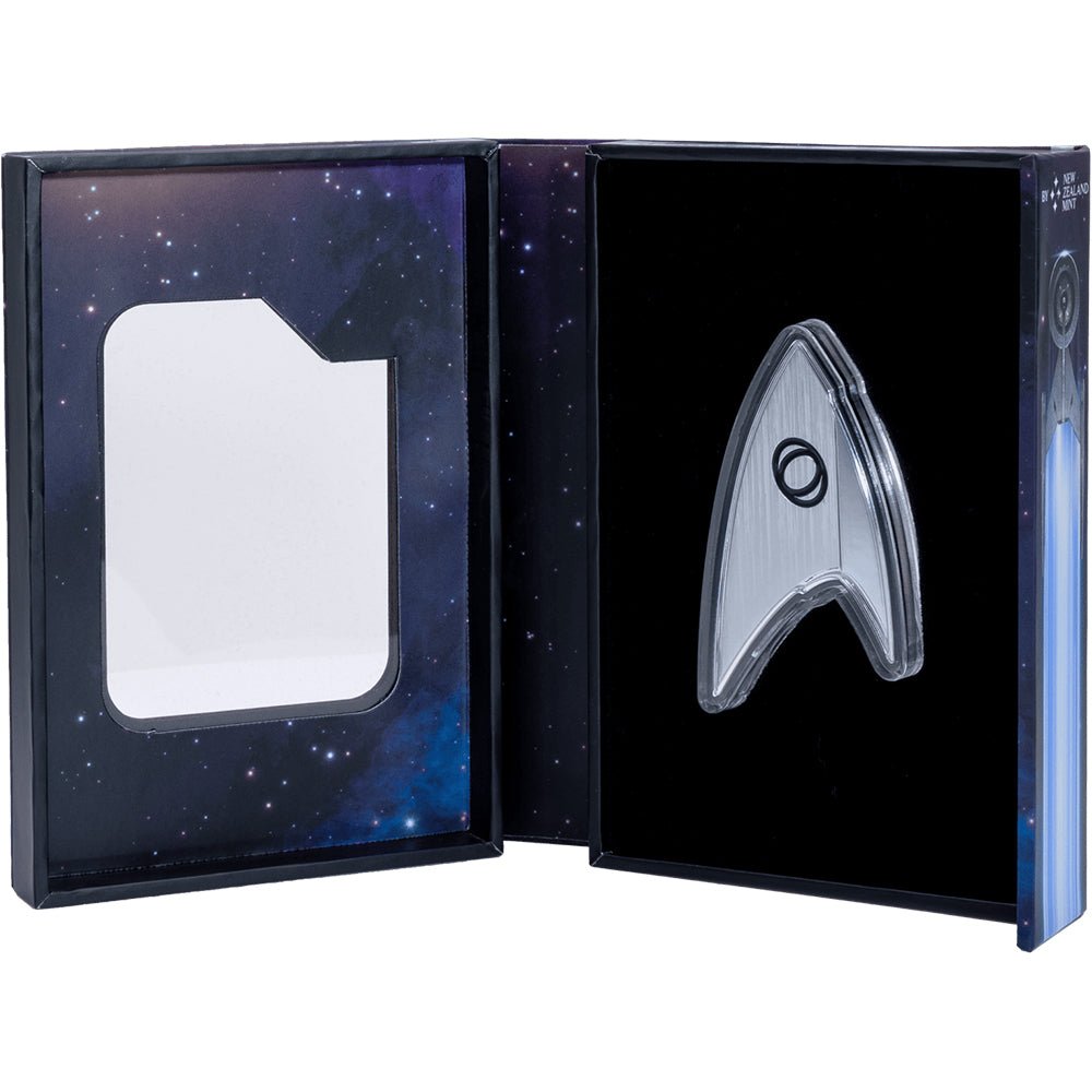 2024 Star Trek Starfleet Divisions – Sciences Insignia 1oz Silver Coin ...