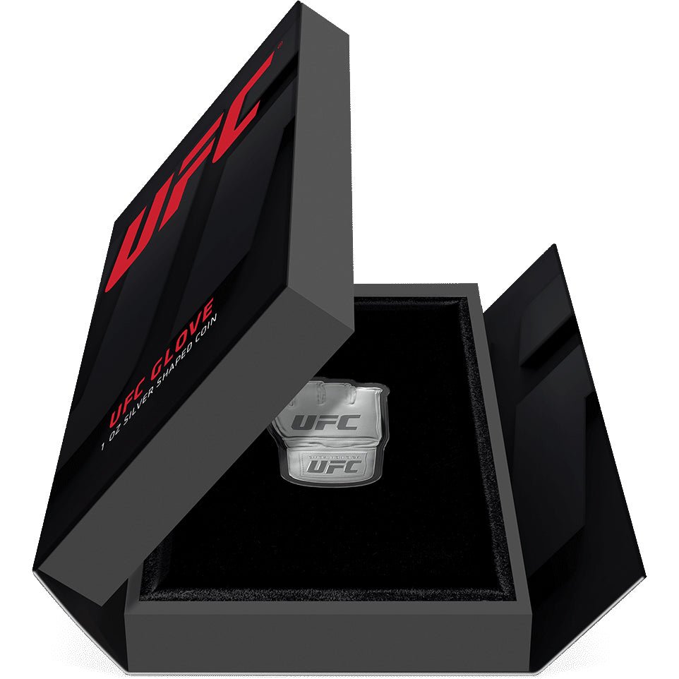 2024 UFC Glove 1oz Silver Coin | Direct Coins