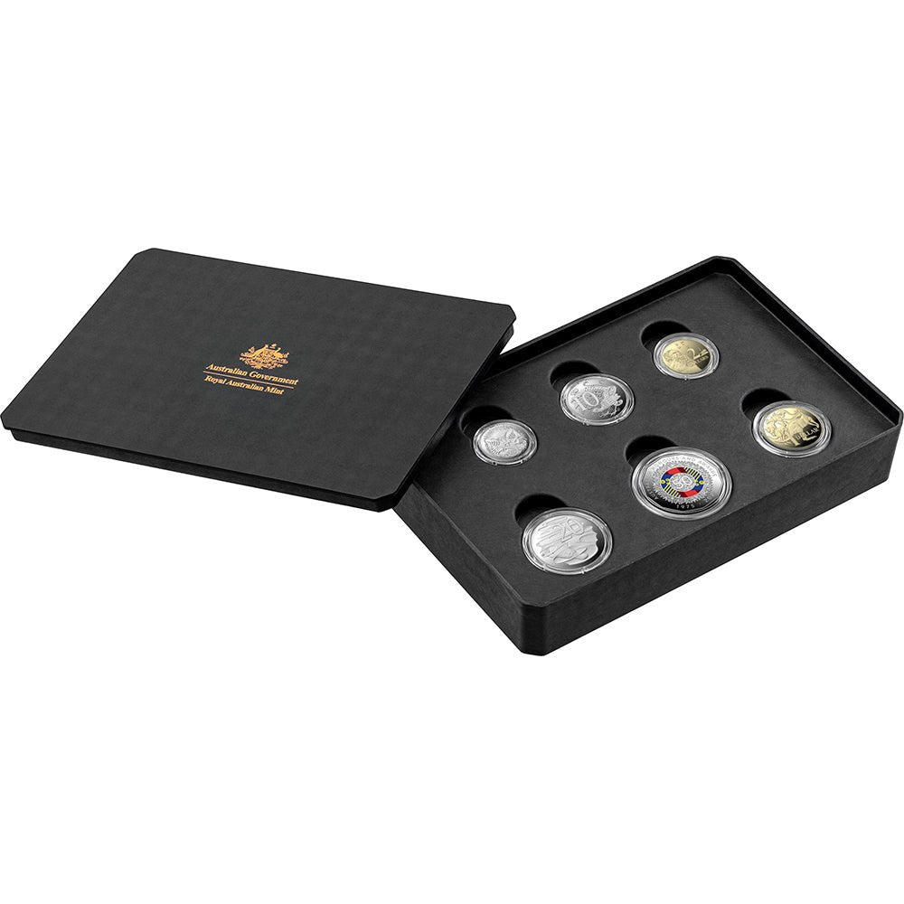 2025 50 Years Of The Australian Honours System Six-Coin Proof Year Set ...
