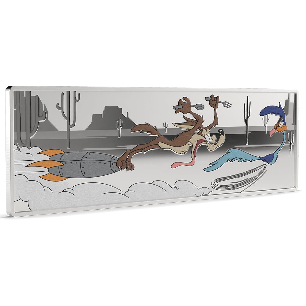 2025 Looney Tunes™ - Wile E. Coyote & Road Runner 1oz Silver Coin ...