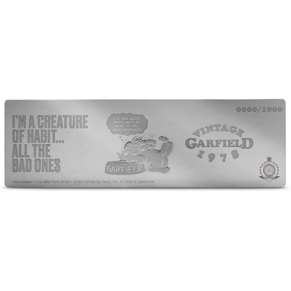 2025 Nickelodeon - Garfield First Ever 1oz Silver Coin | agoro – Direct ...