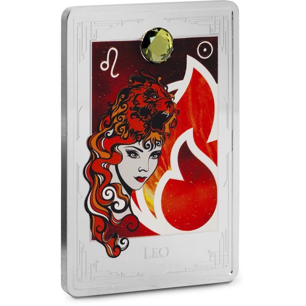 2025 Star Signs Of The Zodiac - Leo 2oz Silver Coin – Direct Coins