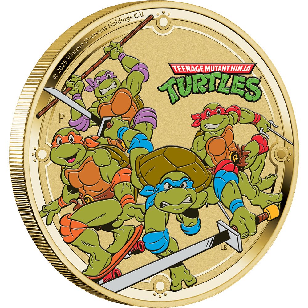 2025 Teenage Mutant Ninja Turtles Collector Coin | Direct Coins