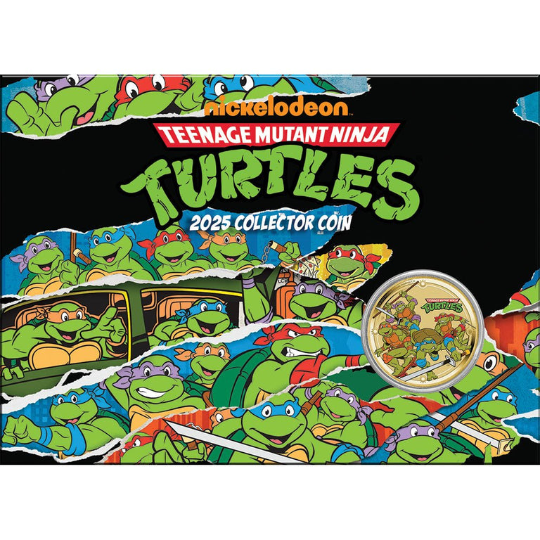 2025 Teenage Mutant Ninja Turtles Collector Coin | Direct Coins
