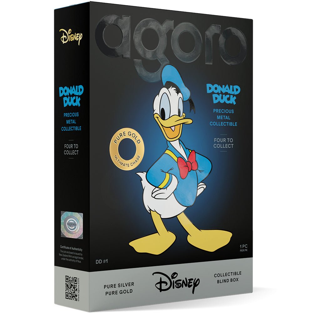 2026 Disney - Donald Duck Blind Box 1/2oz Coin Blind Box | agoro ...