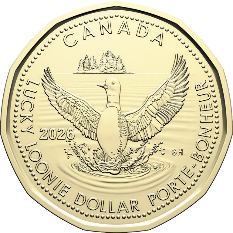 Lucky Loonie - Collector’s Edition Non-Circulation $1 Special Wrap Roll ...