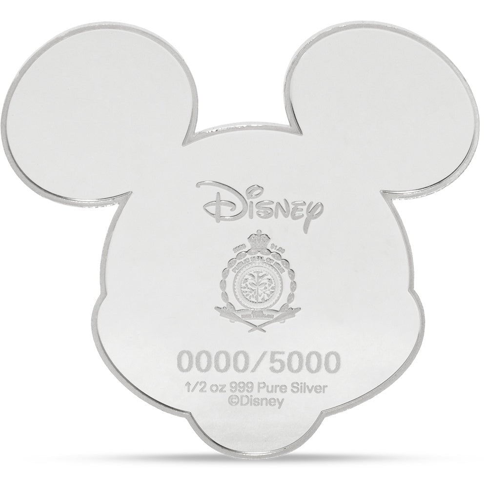 Mickey And Friends - Iconic Expressions - Mickey Mouse 1/2oz Silver ...