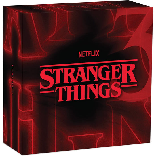 2026 Stranger Things - Season 3 1oz Silver Coloured Rectangular Coin ...