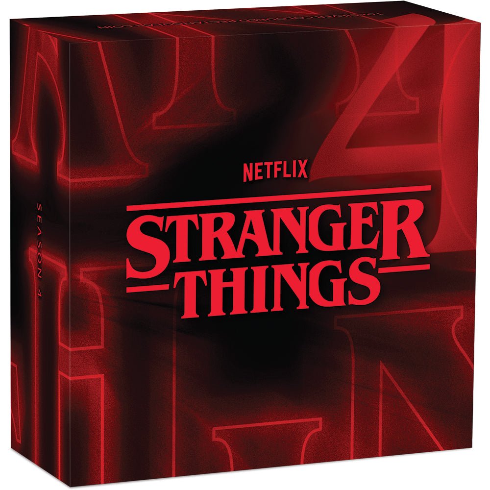 2026 Stranger Things - Season 4 1oz Silver Coloured Rectangular Coin ...