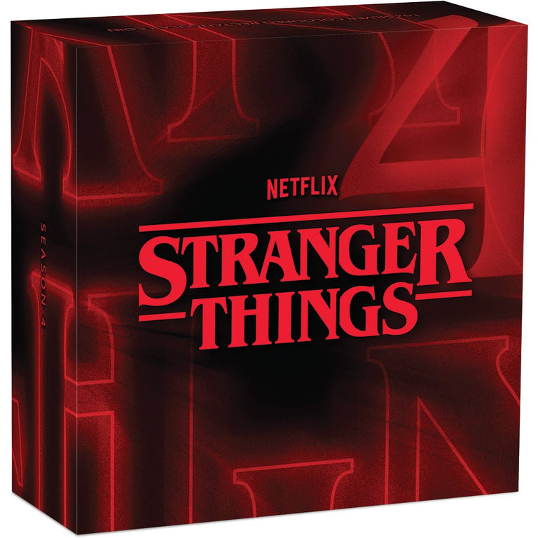 2026 Stranger Things - Season 4 1oz Silver Coloured Rectangular Coin ...