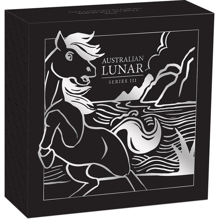 2026 Year Of The Horse 1oz Silver Gilded Coin | The Perth Mint – Direct ...