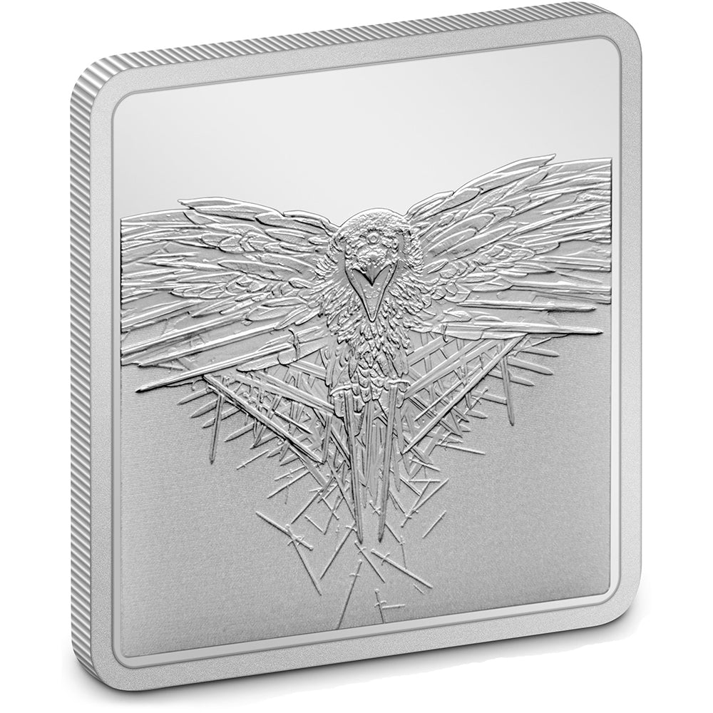 Game Of Thrones - Three Eyed Raven 1oz Silver Medallion | Direct Coins